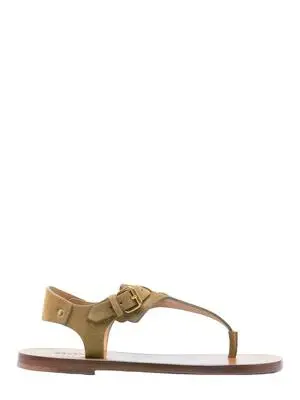 Isabel Marant Suede Sandals - Green