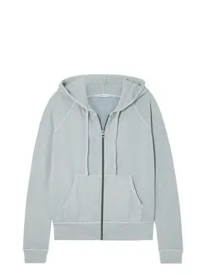 JAMES PERSE Vintage French Cotton-terry Hoodie - Gray