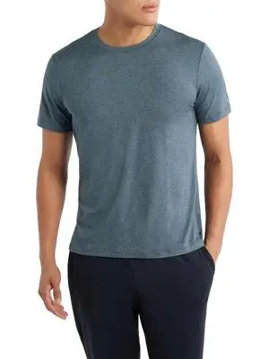 Zella Dynamic Crewneck T-shirt - Blue Slate