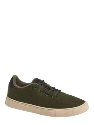 YY NATION Cirro Wool Blend Low Top Sneaker - Forest Night / Natural