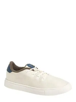 YY NATION Cirro Wool Blend Low Top Sneaker - Off White / White