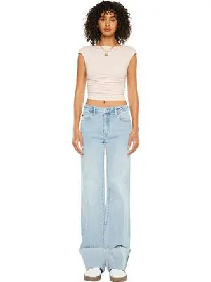 KANCAN Franny High-rise Flare Jeans - Light Wash