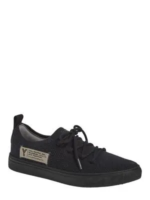 YY NATION Cirrus Hemp & Wool Low-top Sneakers - Black / Black
