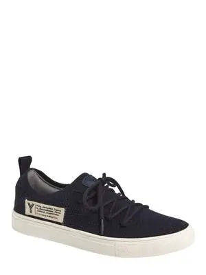 YY NATION YY Nation Cirrus Hemp & Wool Low-Top Sneakers Navy / White