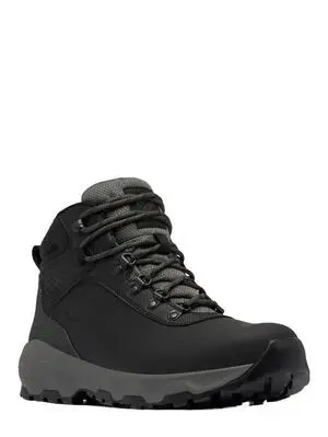 Columbia Newton Wander Ltr Waterproof Hiking Boot - Black/ Grill
