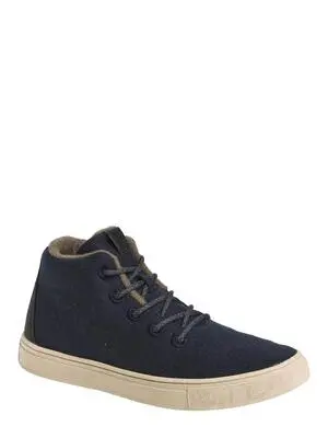 YY NATION Alto Water Resistant Wool Blend High-top Sneakers - Sky Captain / Natural