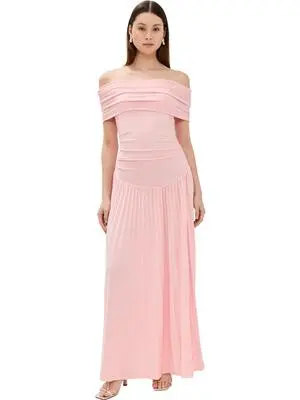 Lioness Field Of Dreams Maxi Dress - Rose Quartz