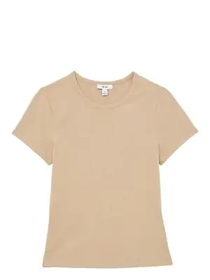 REISS Slim-fit Cotton-jersey T-shirt - Neutral