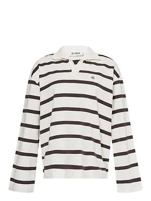 4TH & RECKLESS Striped Stretch-cotton T-shirt - Stripe
