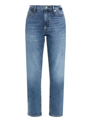 FRAME The Borrowed Ankle Jeans - Nebula