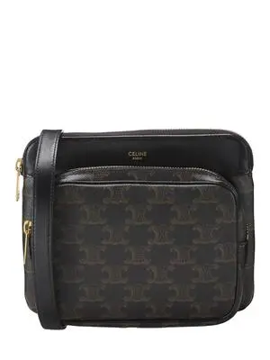 Celine Triomphe Pocket Messenger - Black