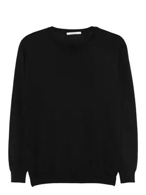 KANGRA Fine-knit T-shirt - Black