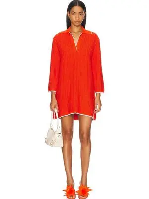 Givenchy 4g Polo Mini Dress - Orange