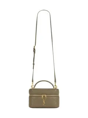 Saint Laurent Mini Gaby Vanity Bag - Strong Moss