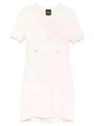 MARCCAIN Logo-plaque Mini Dress - White