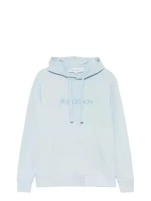 JW ANDERSON JW Anderson Logo Flocked Hoodie