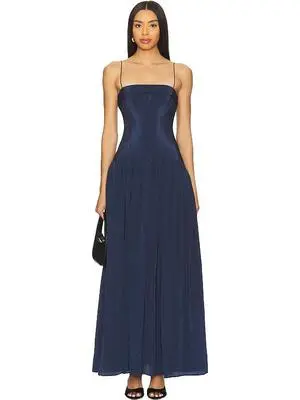 LOVERS AND FRIENDS Laura Maxi Dress - Navy Blue