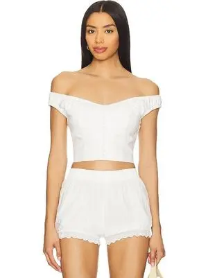 MAJORELLE Clarissa Off-the-Shoulder Top