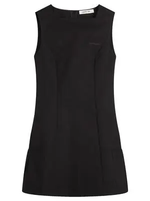PEACHY DEN Audrey Mini Dress - Onyx