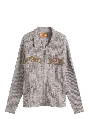BRAIN DEAD Rib Knit Cardigan