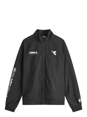 DIADORA Track Jacket With Zip Closure - Black