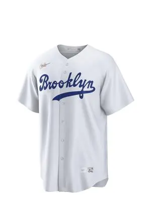 Nike Mlb Los Angeles Dodgers Cooperstown Baseball Jersey - White