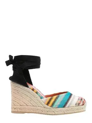 Missoni 90mm Striped Espadrilles - Neutrals