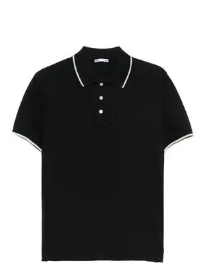 Jacob Cohen Logo-embroidered Polo Shirt - Black