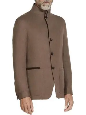 ZEGNA ZEGNA Linen Chore Jacket