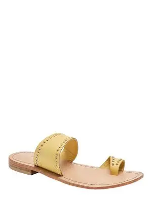 Free People Amelie Studded Sandals - Sun Butter