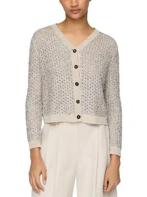LAFAYETTE 148 NEW YORK Button-Front Cardigan