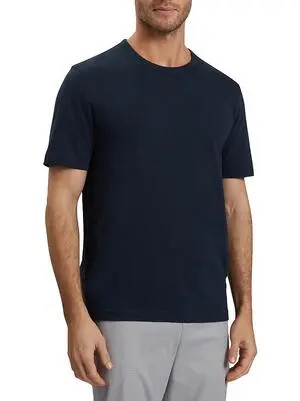 Ted Baker London Bartol Cotton Linen Tee - Navy