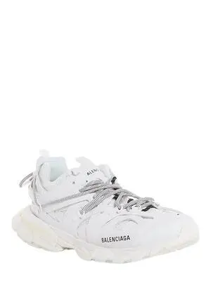 Balenciaga Track Trail Lace-up Sneakers - Blanc/gris