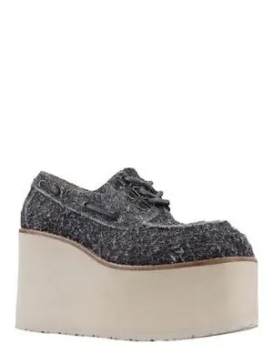 ZIGI Shimmie Platform Wedge Loafer - Grey