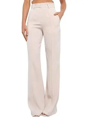 PETAL & PUP Burland Wide Leg Pants - Beige