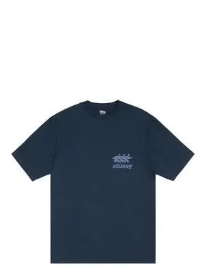 StÜssy Surfwalk Tee 'navy - Blue