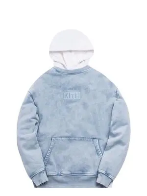 Kith Two Tone Indigo Hoodie - Blue