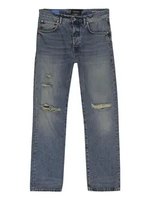 PURPLE BRAND Mid-rise Straight Jeans - Blue
