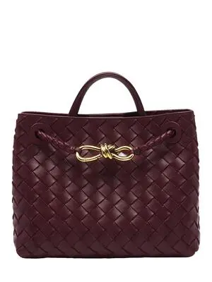 BOTTEGA VENETA Andiamo Small Leather Top-Handle Bag