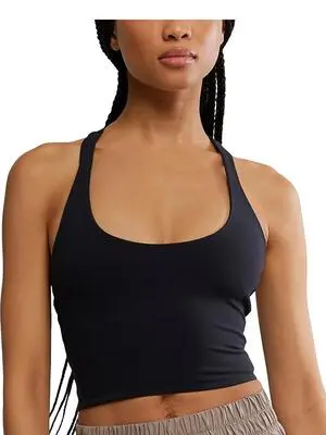 Free People Never Better Halter Top - Black