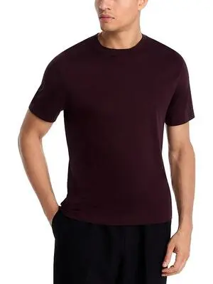 FRAME Light Cotton Tee Burgundy