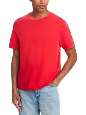 FRAME Light Cotton Tee Washed Red