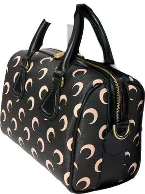 MARINE SERRE Moon Print Mini Bag - Black