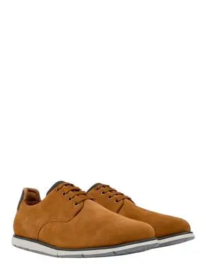 Camper Smith Plain Toe Derby Medium Brown