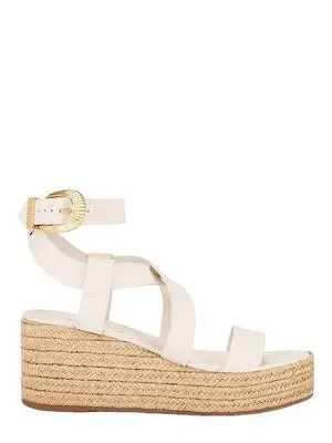 Schutz Harper Flatform Sandal - Pearl
