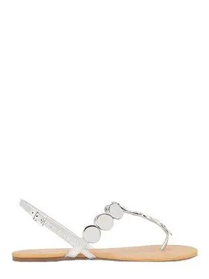 Schutz Acacia T Sandal - Prata