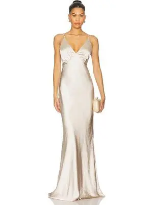 LOVERS AND FRIENDS Alani Gown - Champagne