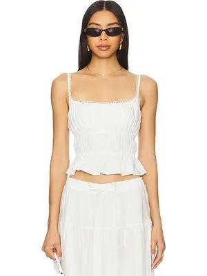 Peixoto Amelia Top - White