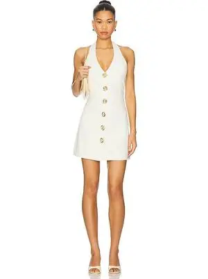 THE WOLF GANG The Wolf Gang Irida Vest Dress Ivory