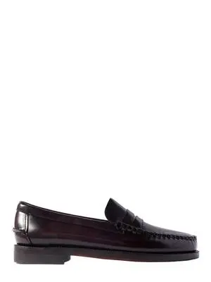 SEBAGO Classic Dan Leather Penny Loafers Burgundy